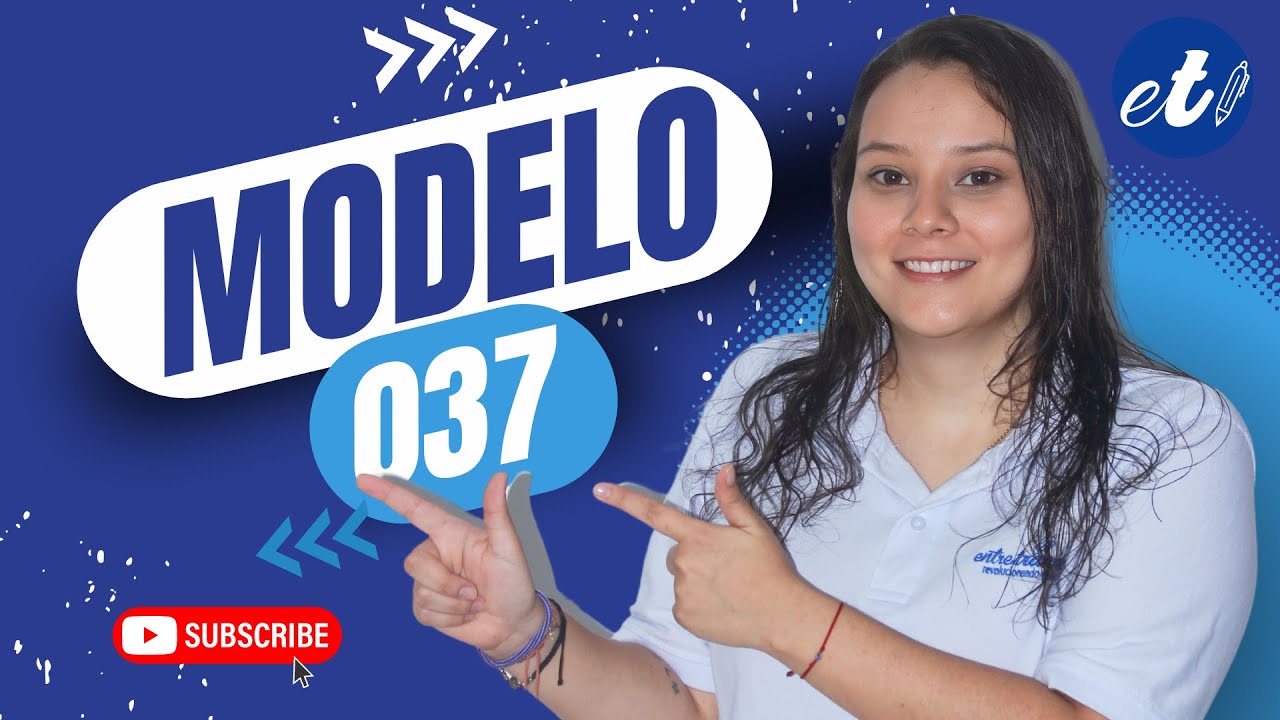 🖊 How to fill and present the 037 modelo in Spain - YouTube