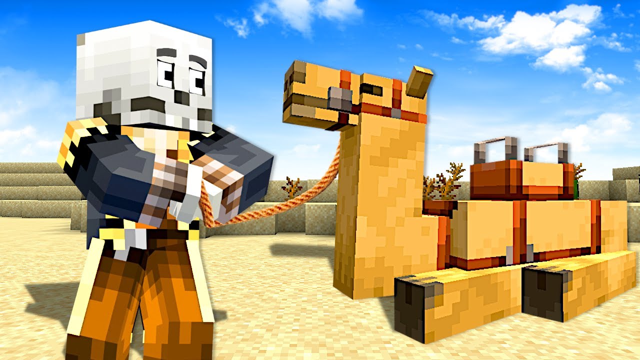 I TAMED A CAMEL in Minecraft 1.20 Update! - YouTube