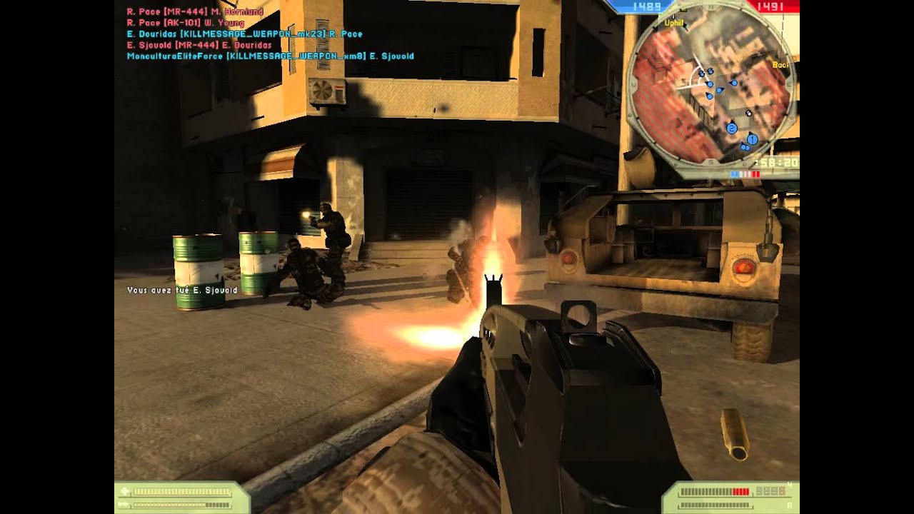 BF2 Alpha Project Arme Cachée Ep 1 (XM8) Crossfire Down - YouTube