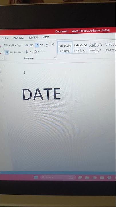 Date 📅 in ms word tips and tricks #computerknowledge #wordtips #youtubeshorts #shortcutkeys # ...