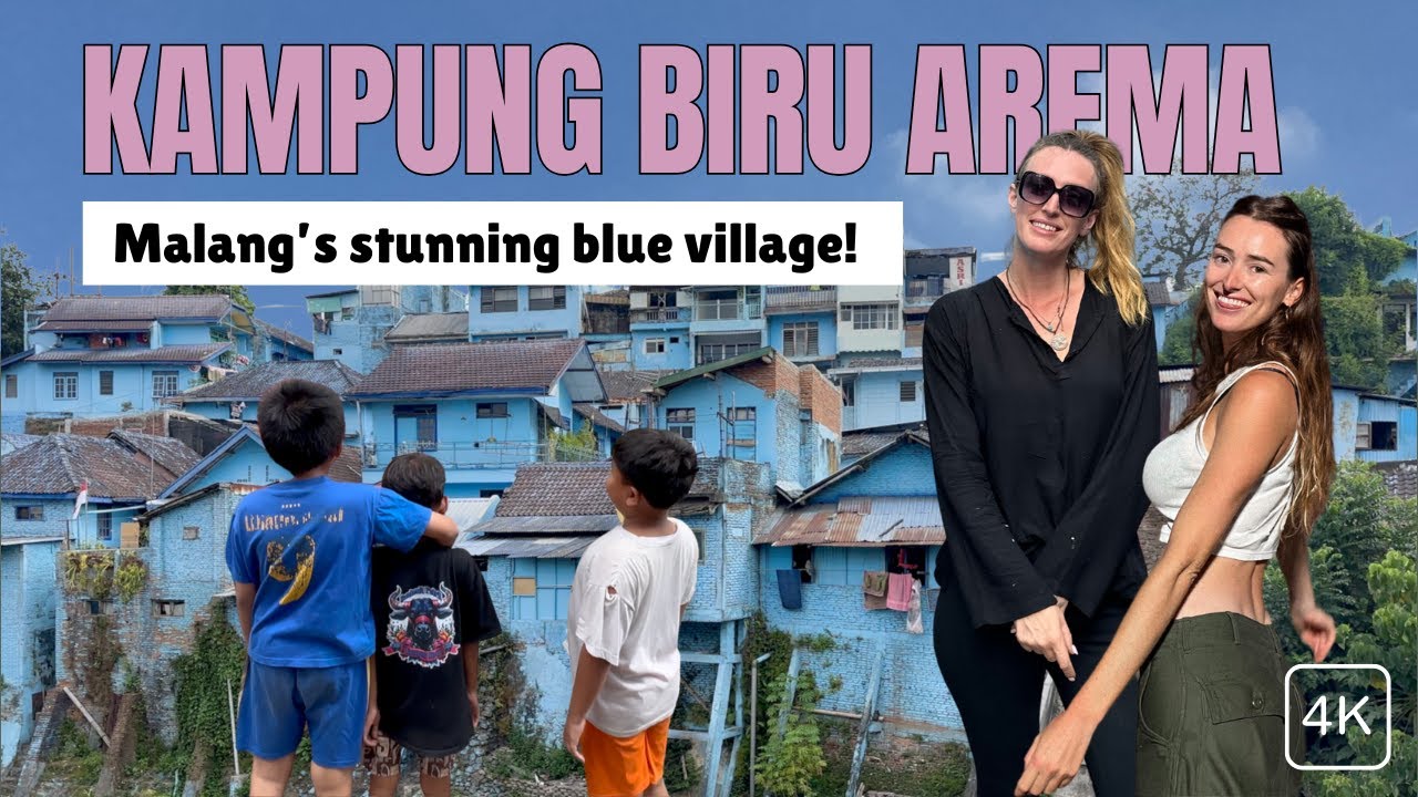 Kampung Biru Arema – Indonesia’s Stunning Blue Village! - YouTube