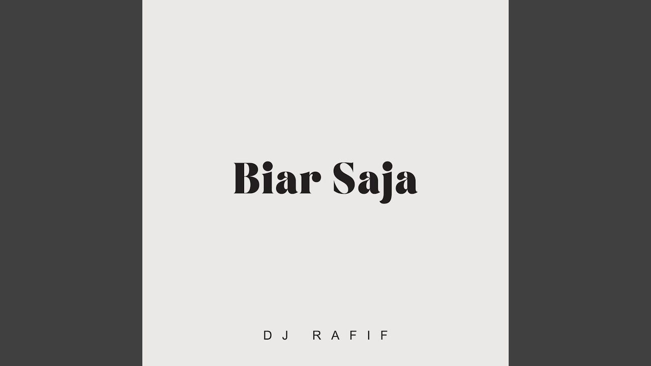 Biar Saja (Preview) - YouTube