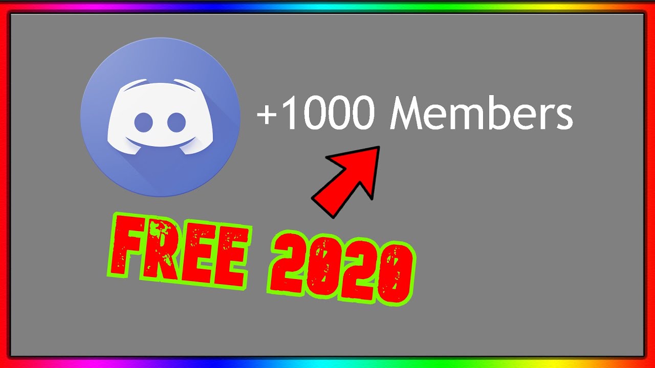 How to get HUNDREDS of Discord Members FREE!! (2020) - YouTube