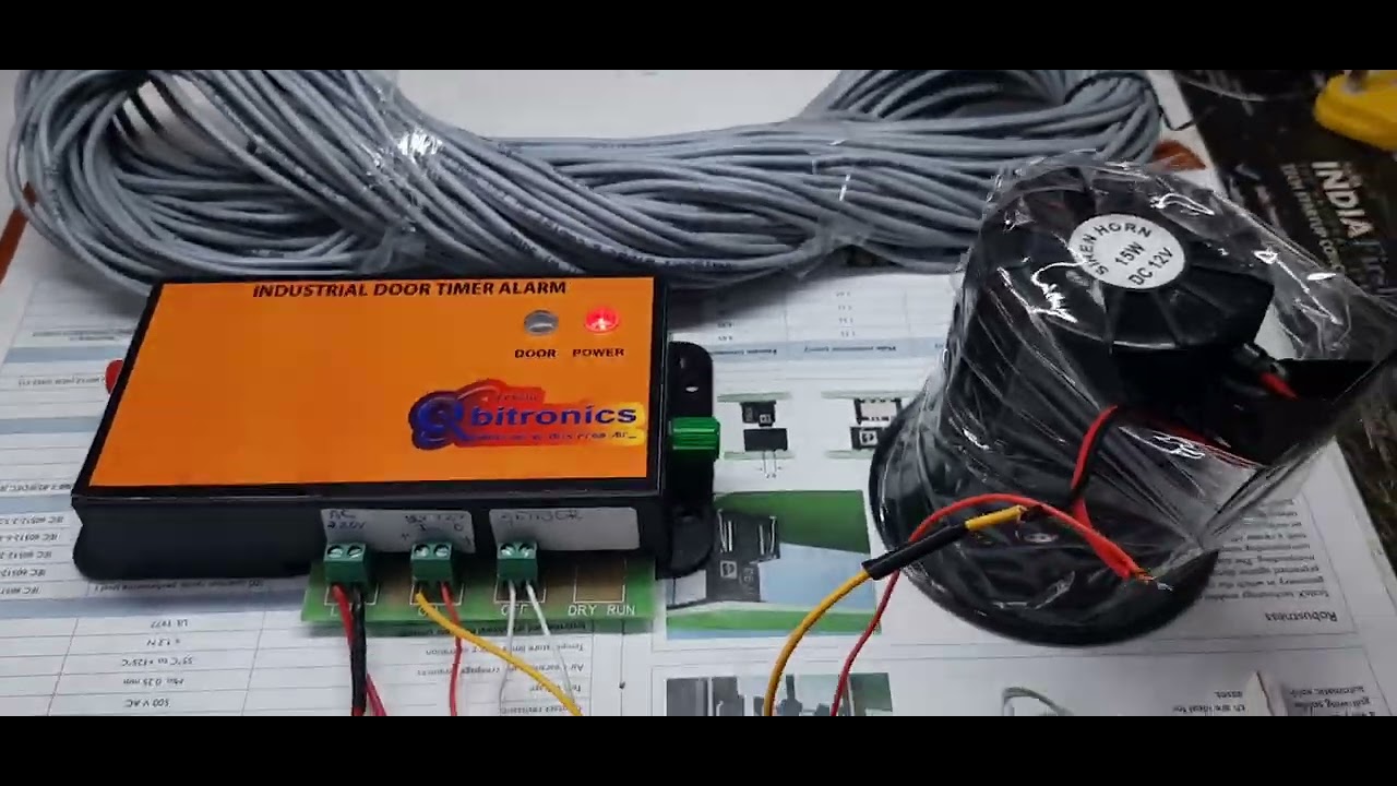 Industrial Door Timer Alarm +91 9629659111 - YouTube
