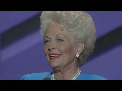 Ann Richards' 1988 DNC speech