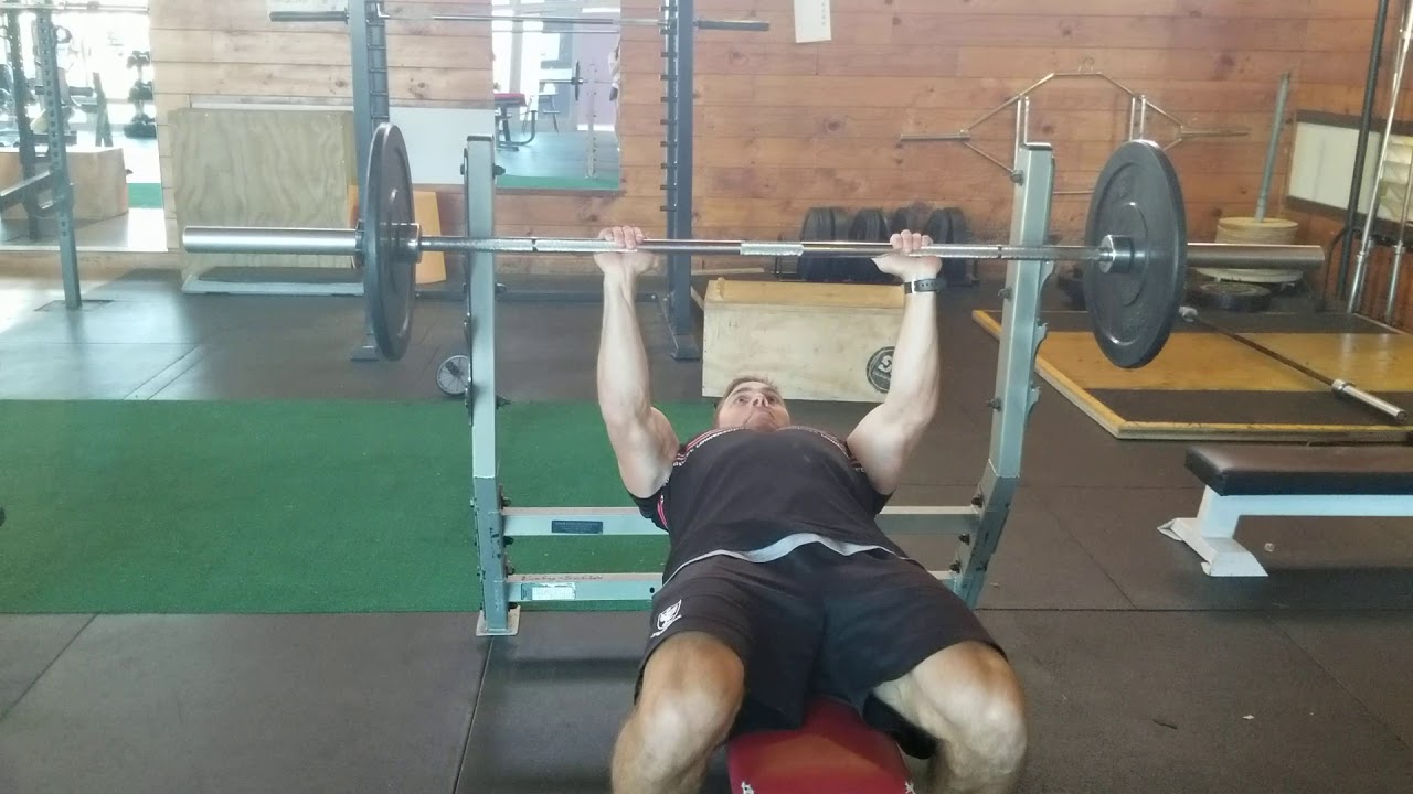 Close Grip Bench Press - Triceps - YouTube