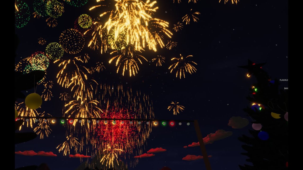 Christmas firework show (Fireworks mania) - YouTube