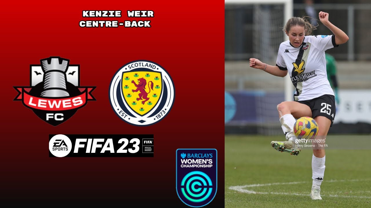 Kenzie Weir Everton Women (On Loan At Lewes FC Women) And Scotland U19 ...