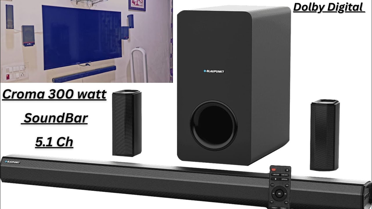 Croma 300W Soundbar Review | Croma SoundBar Unboxing Video | A Tata ...
