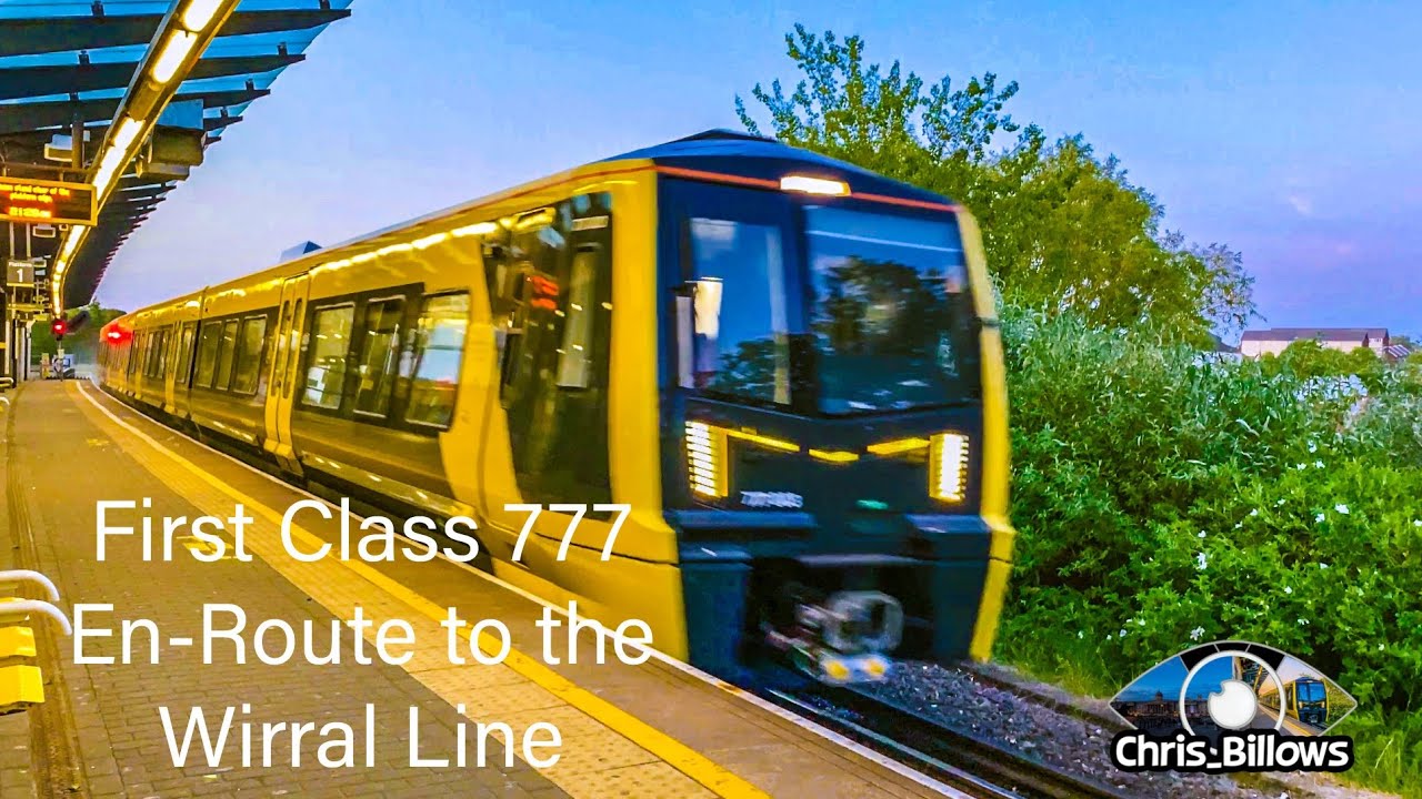 Merseyrail Class 777 first journey to the Wirral Line - YouTube