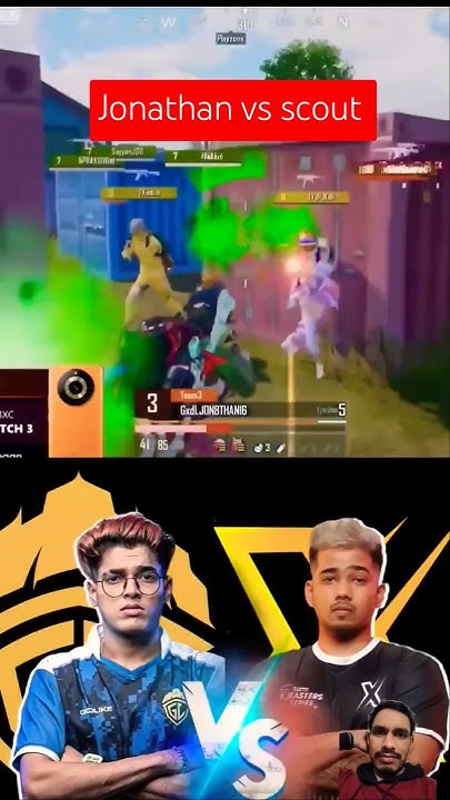 Jonathan vs scout team🤬🤯 || #shorts #pubg #bgmi #jonathan #scout - YouTube