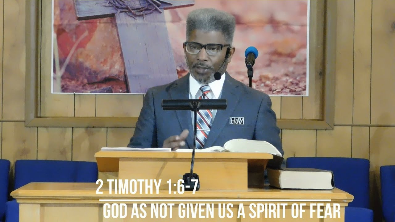 Pastor Larry Johnson, "God Did Not Give Us A Spirit of Fear"" - YouTube