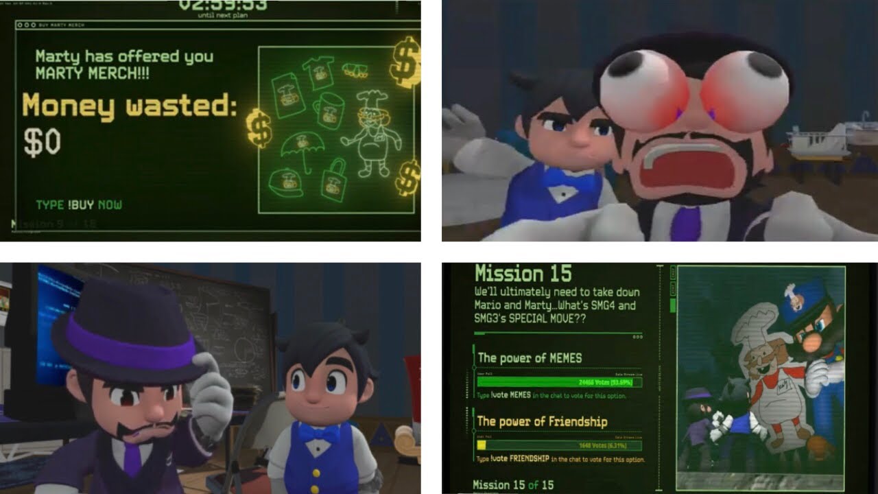 SMG4 WOTFI 2023 ALL SCENE - YouTube