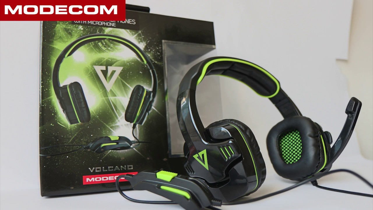 ⛔ Modecom Volcano ALIEN ⛔ GAMING HEADSET : RECENSIONE / UNBOXING [1080p ...
