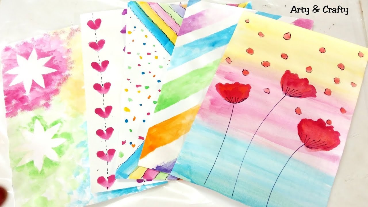 DIY 5 Easy Pattern Paper How To Make Pattern Paper At Home diy-5-easy-pattern-paper-how-to-make-pattern-paper-at-home
