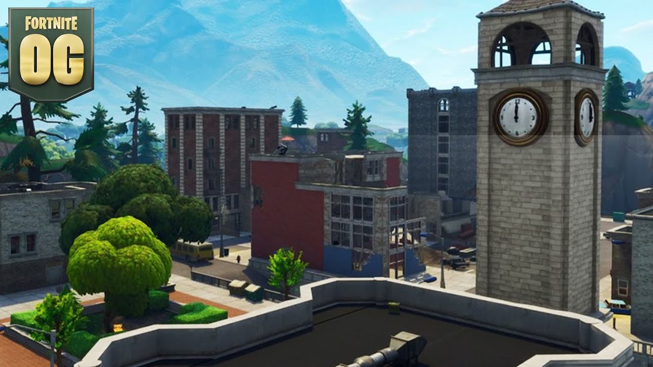 OG SEASON 2 TILTED TOWERS YAY FORTNITE UPDATE - YouTube