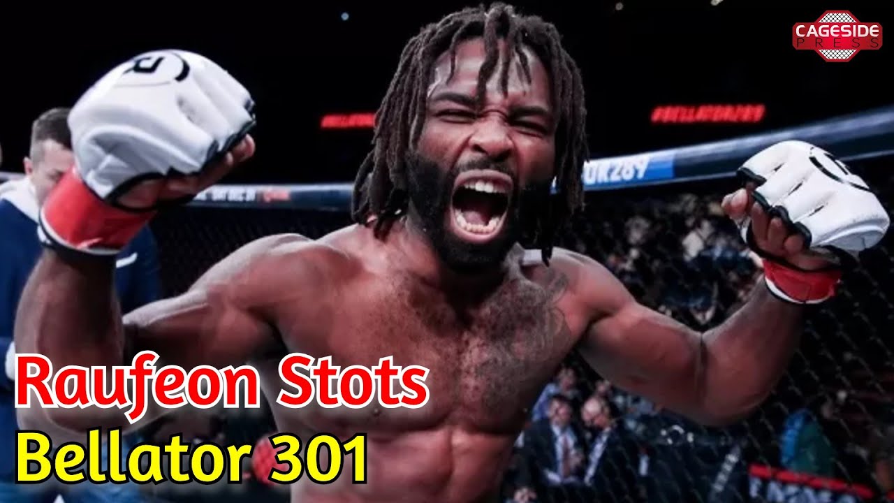 Raufeon Stots On Rematch Bout With Danny Sabatello In Chicago | Bellator 301 - YouTube