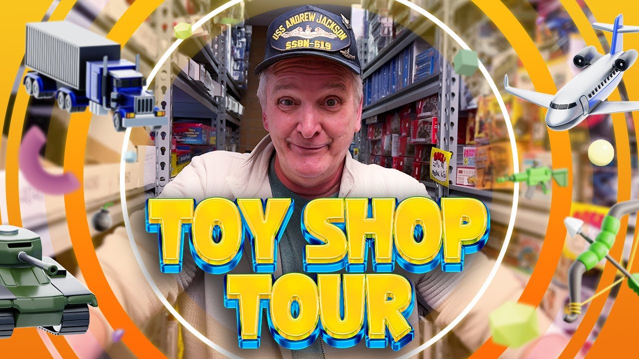 🚀 Toy Shop Tour! 🧸 Explore New Arrivals with Bryan! - YouTube