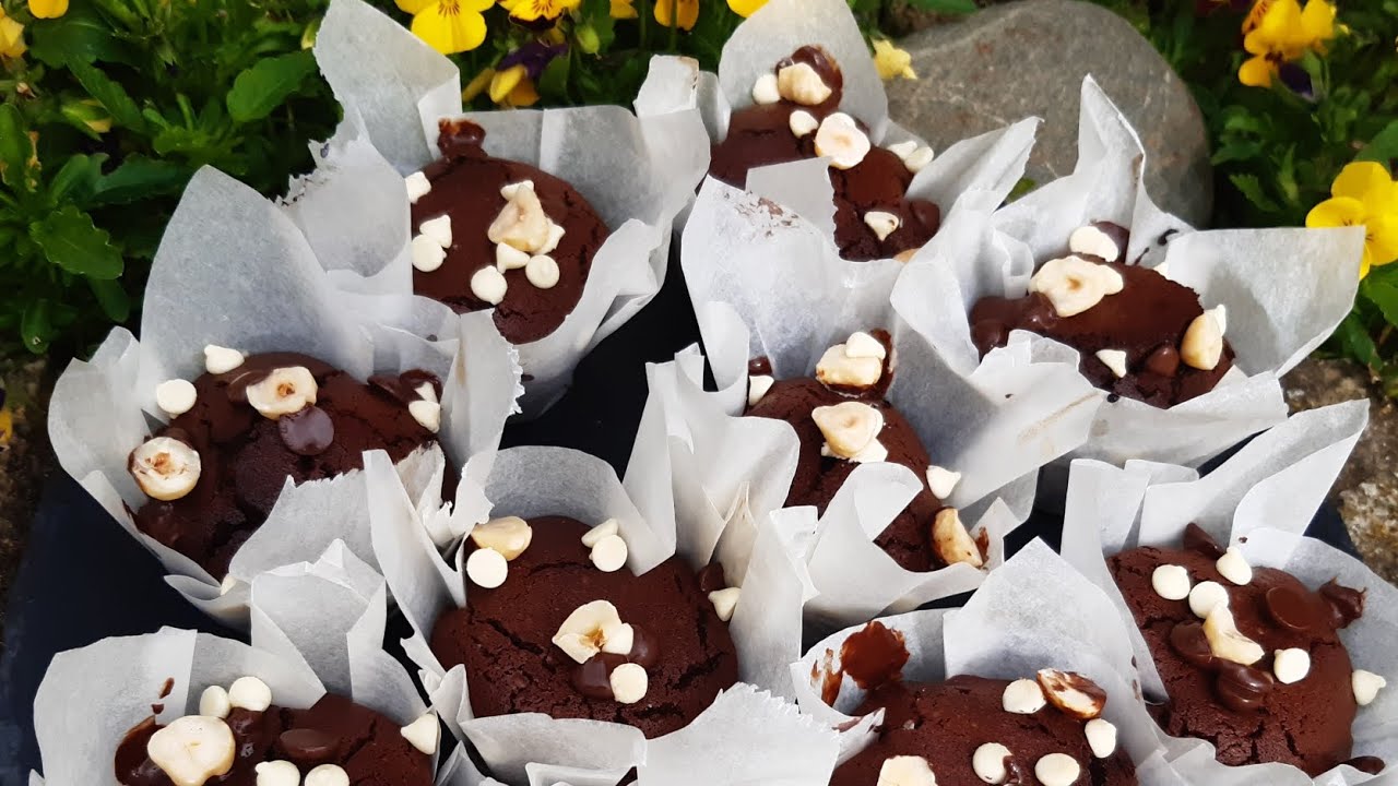 Muffins au chocolat sans gluten 👌- moelleux et fondants, tout le monde ...