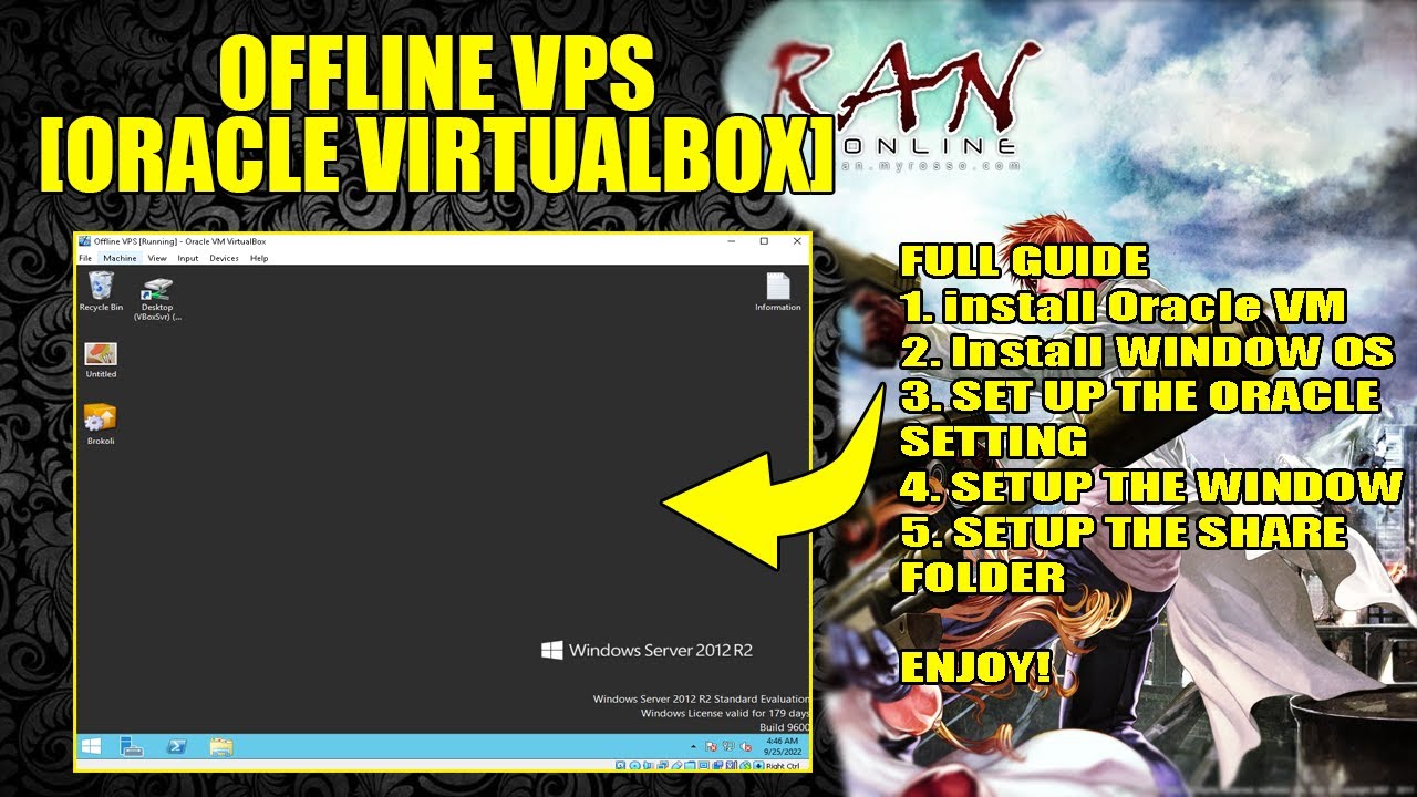 How To Create Offline Vps For Ran Online And More Oracle Vm Virtual Box
