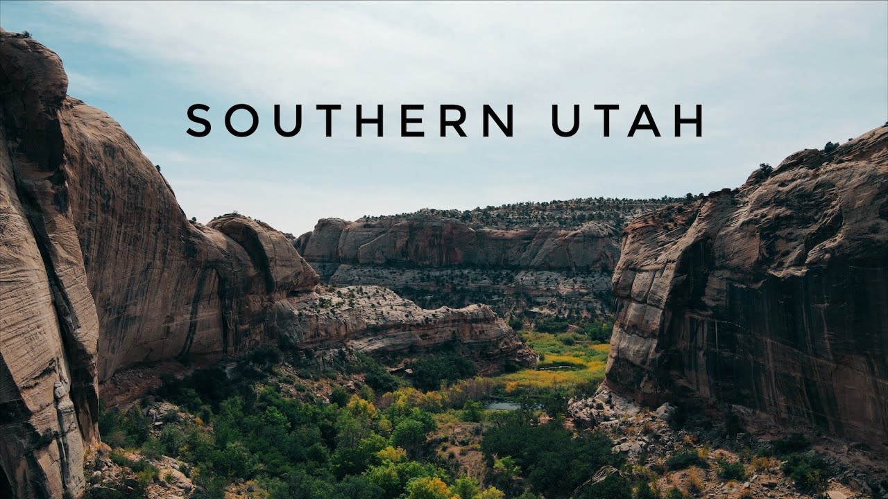 Aerial Views of Southern Utah (DJI Mavic Air 2) - YouTube