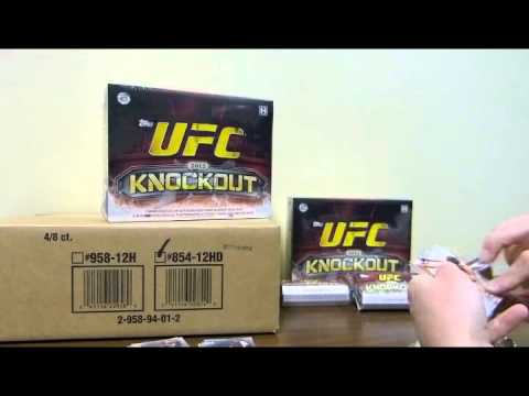 2012 Topps UFC Knockout Case Break, Part 1 - YouTube