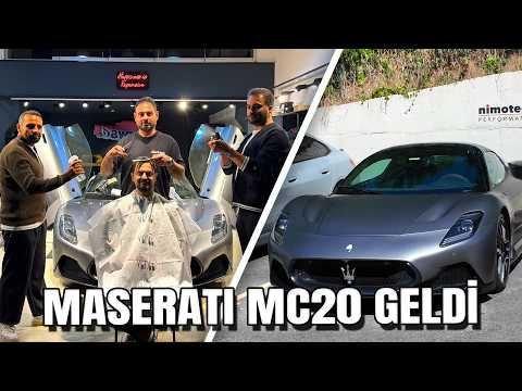 DÜKKANDA SAÇ KESİYORUZ VE MASERATI MC20 GELDİ! | NİMOTECH