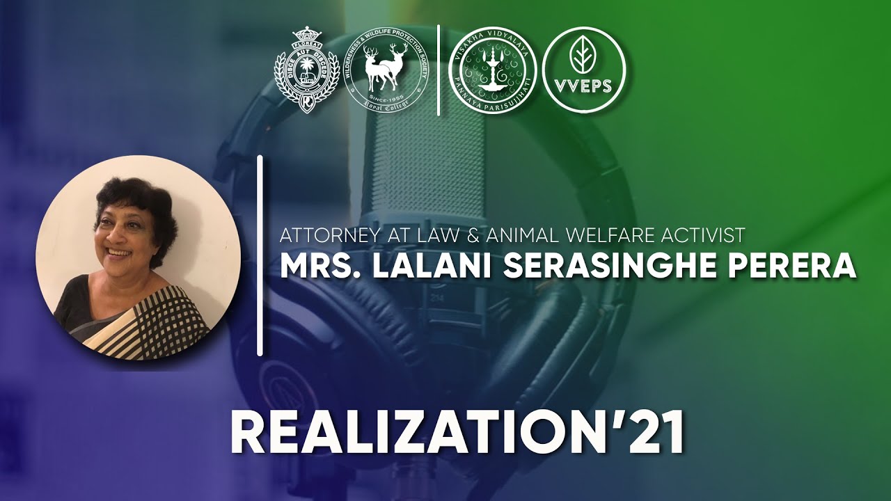 Realization'21 - Episode 02 - Mrs. Lalani Serasinghe Perera - YouTube