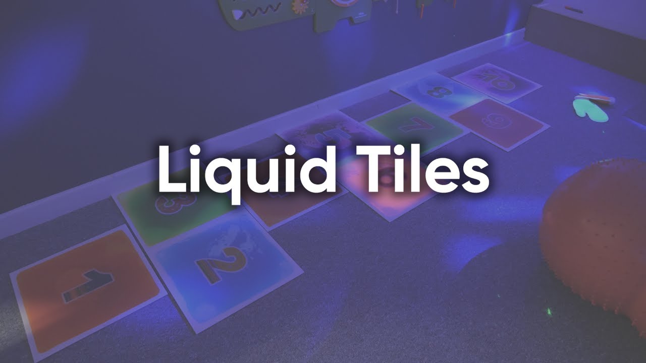 Learning SPACE - How to use the liquid floor tiles - YouTube