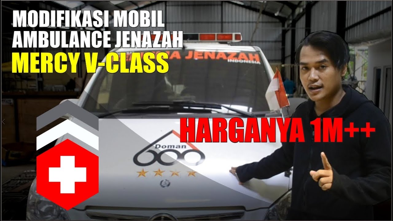 MERCY HARGA 1M++ DIMODIF JADI MOBIL JENAZAH!!? | modifikasi Mercy V ...
