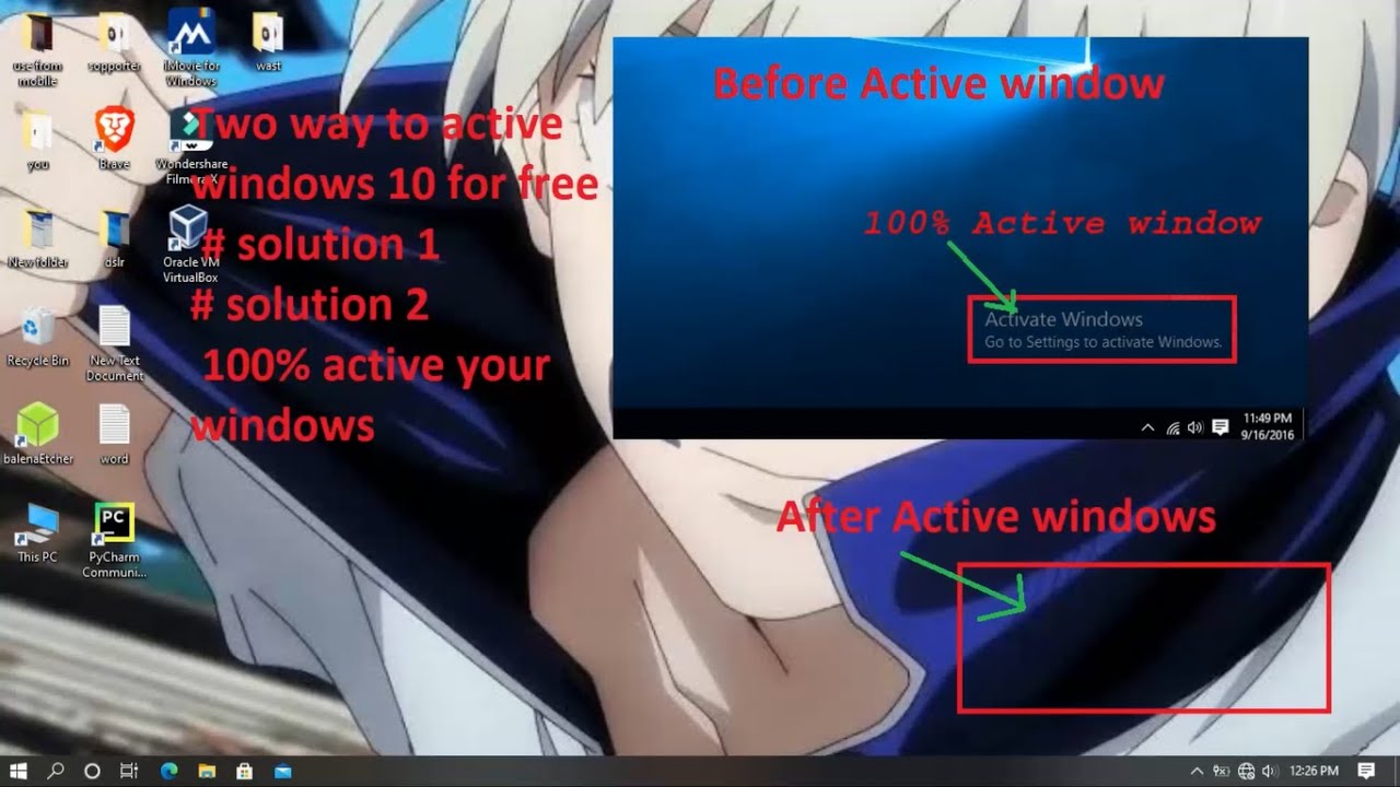 How to active windows on your pc | Two way to active windows 2021 | how ...