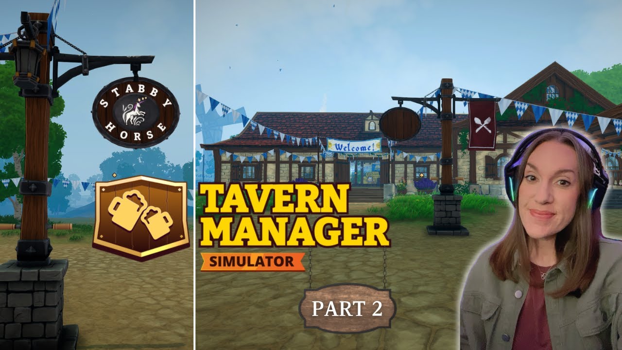 The Tavern is back open! | Tavern Manager Simulator - YouTube