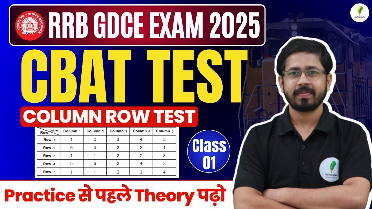 🔥 GDCE ALP Psycho Test CBAT Table Test I साइको पास कराने की जिम्मेदारी ...