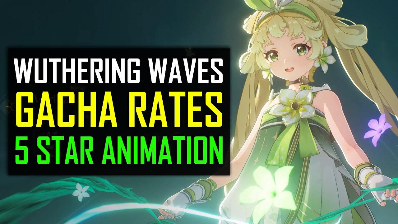 Wuthering Waves 5 Star Gacha Animation and Rates - YouTube