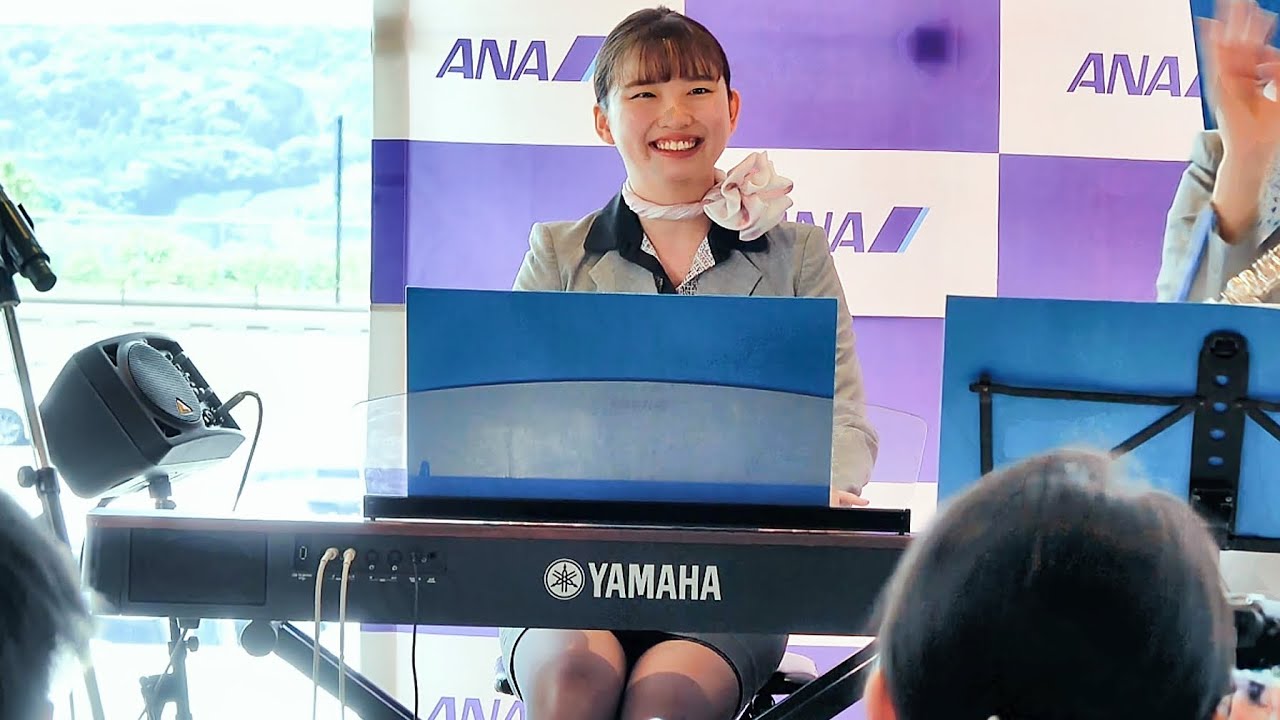 ANA Team HND Orchestra 「情熱大陸 / 葉加瀬太郎」富士山静岡空港 - YouTube