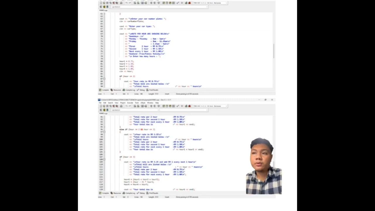 GROUP ASSIGNMENT (BELR1343 COMPUTER PROGRAMMING)(CAR PARK MANAGEMENT SYSTEM) - YouTube