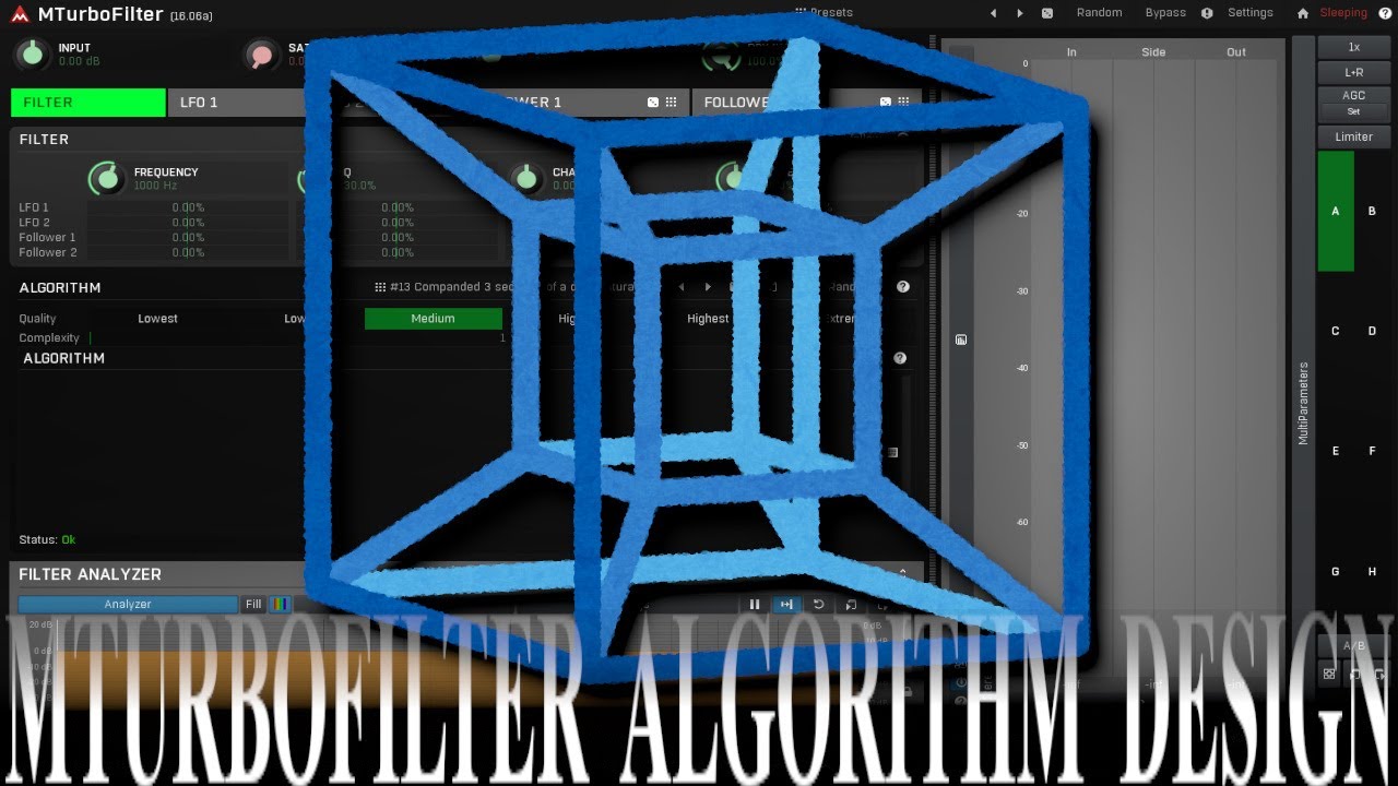 MTurboFilter an adjustable filter designer - YouTube