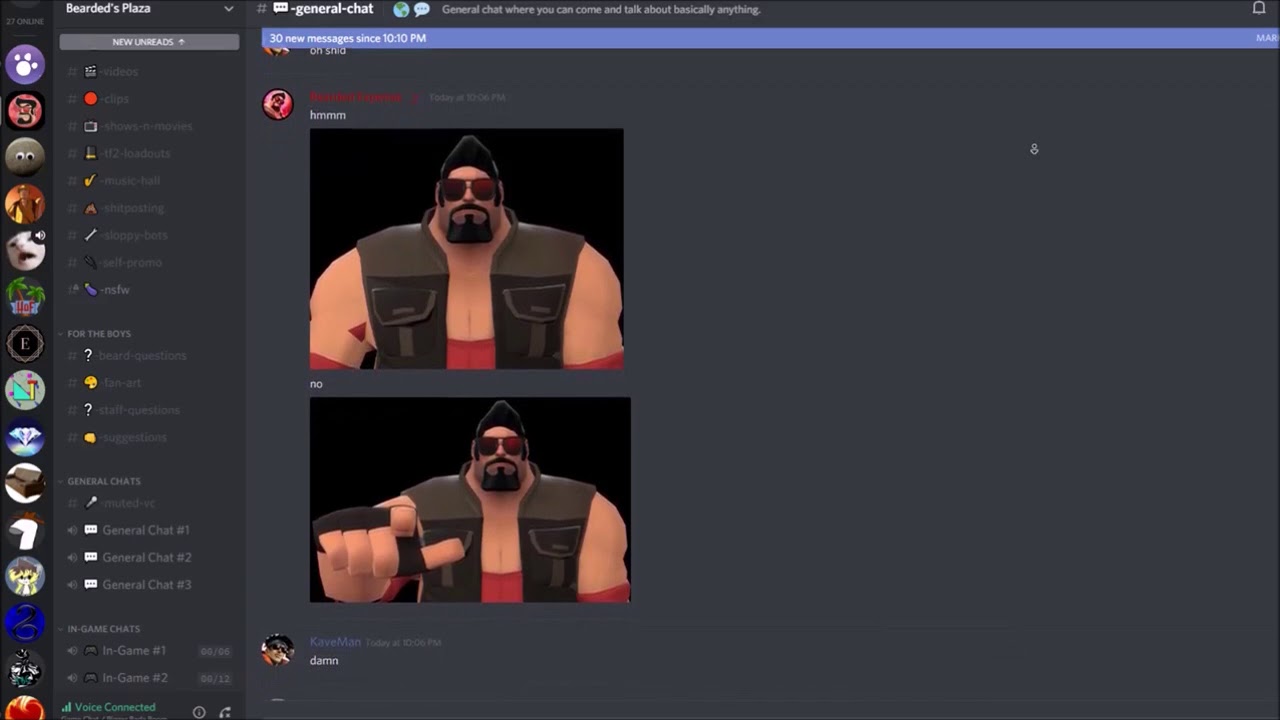 attack on bearded expense's discord server - YouTube