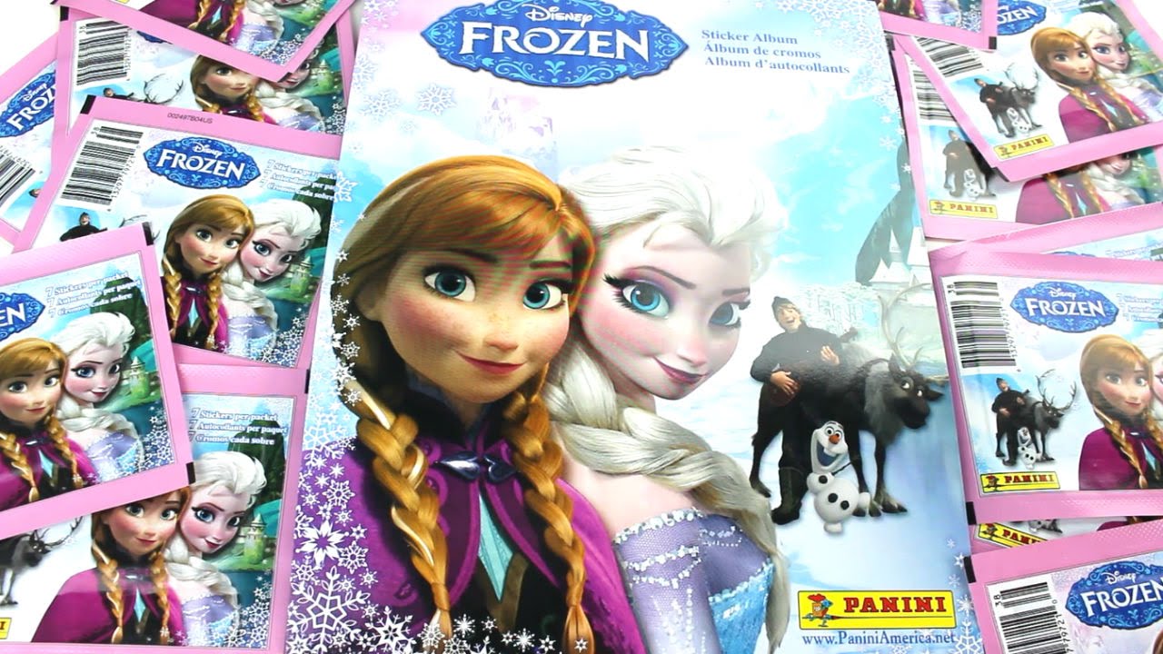 Frozen Sticker Book Collection - YouTube