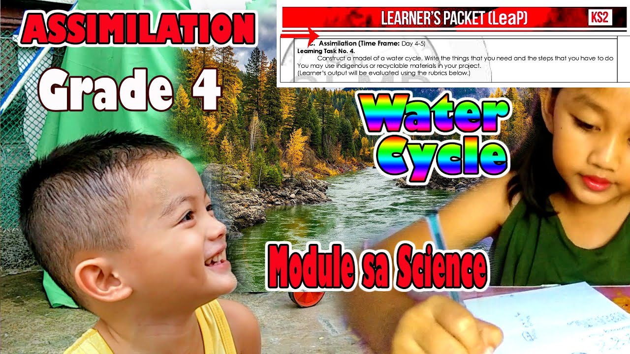SCIENCE ASSIMILATION GRADE 4 WATER CYCLE-PARENTS AND STUDENTS - YouTube