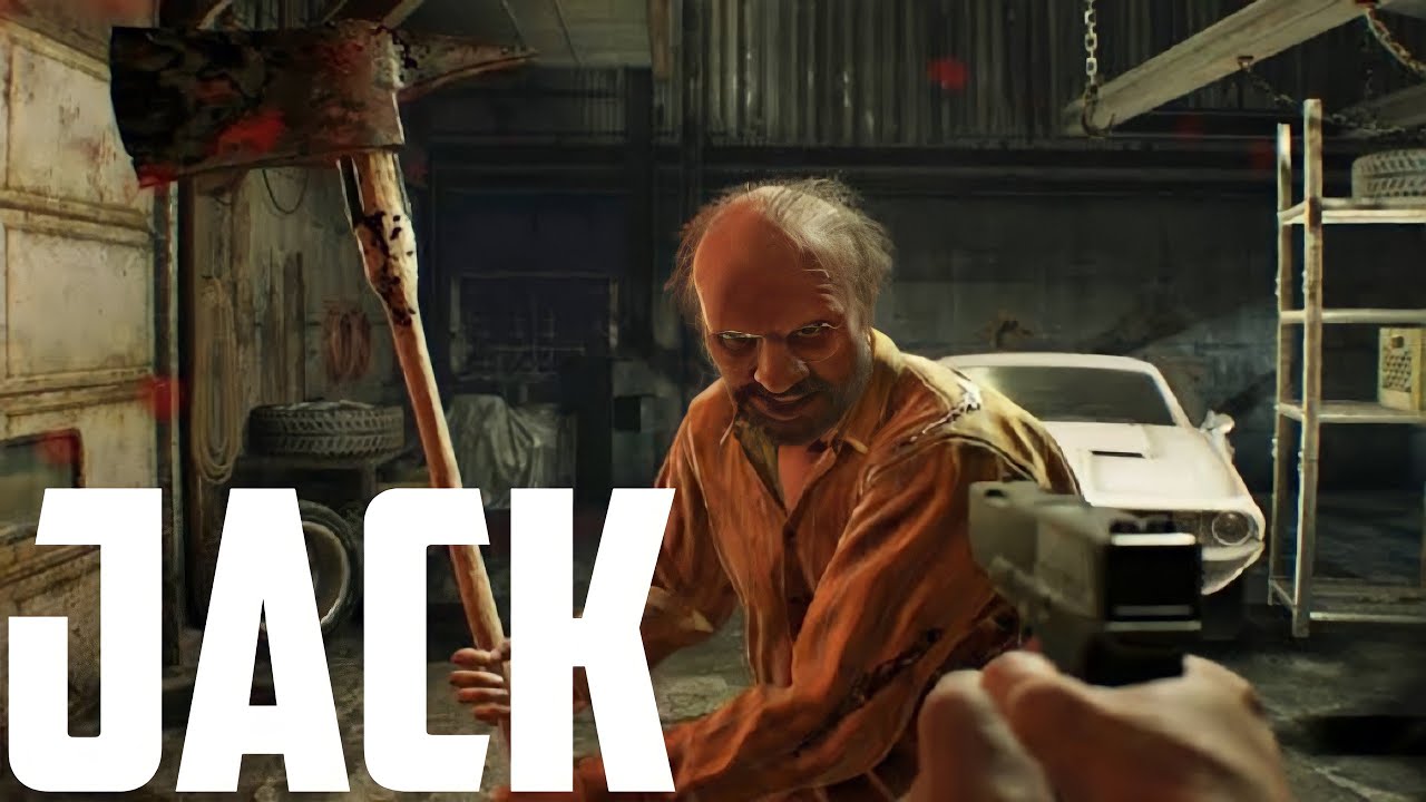 Jack Baker First Boss Fight - Resident Evil 7 Biohazard | Beel Plays ...