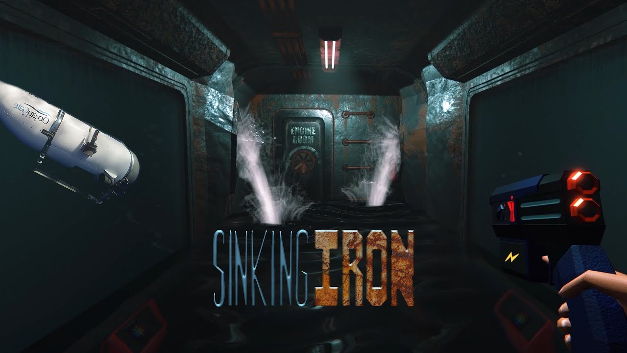 It's right outside the submarine, WE'RE SINKING! - Sinking Iron - YouTube