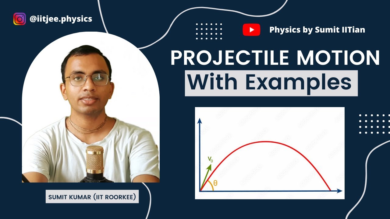 Projectile Motion IIT-JEE Kinematics || Physics Motion in a Plane - YouTube
