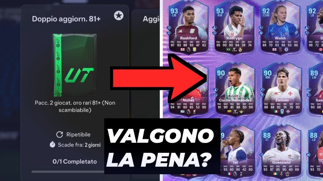 VALGONO LA PENA I DOPPIO AGGIORNAMENTO 81+? [FC25] - YouTube