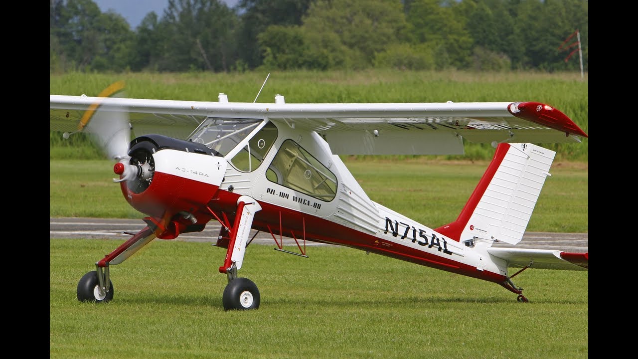 Joes 3.7M PZL-104 Tomahawk Wilga Moki 250 Radial Flight Demo - YouTube