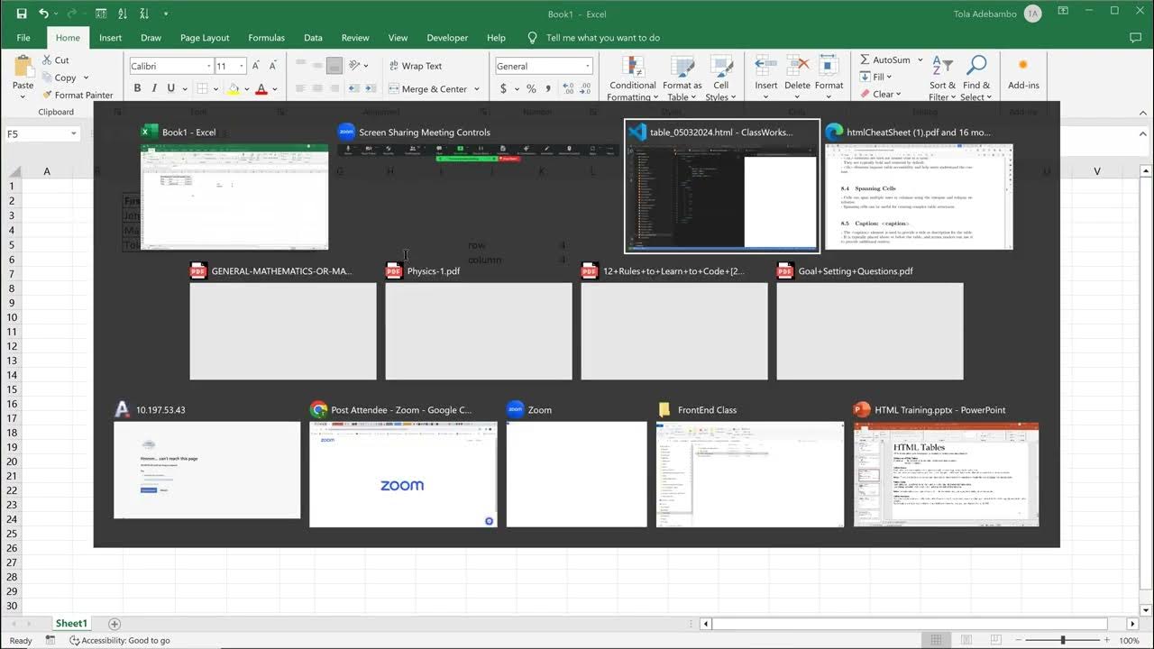C-CUBE CODING CLASS | 9 MAR 2024 | HTML - YouTube