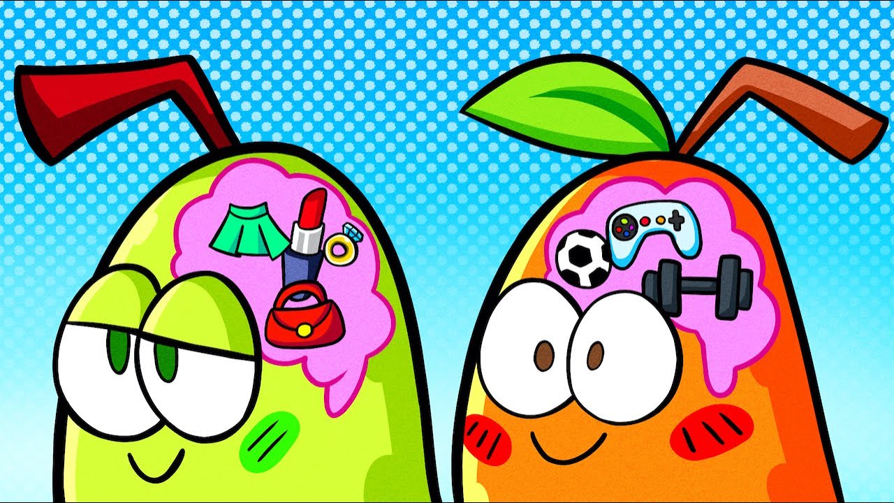 Brain Swap With My Boyfriend || Funny Situations by Pear Couple - YouTube