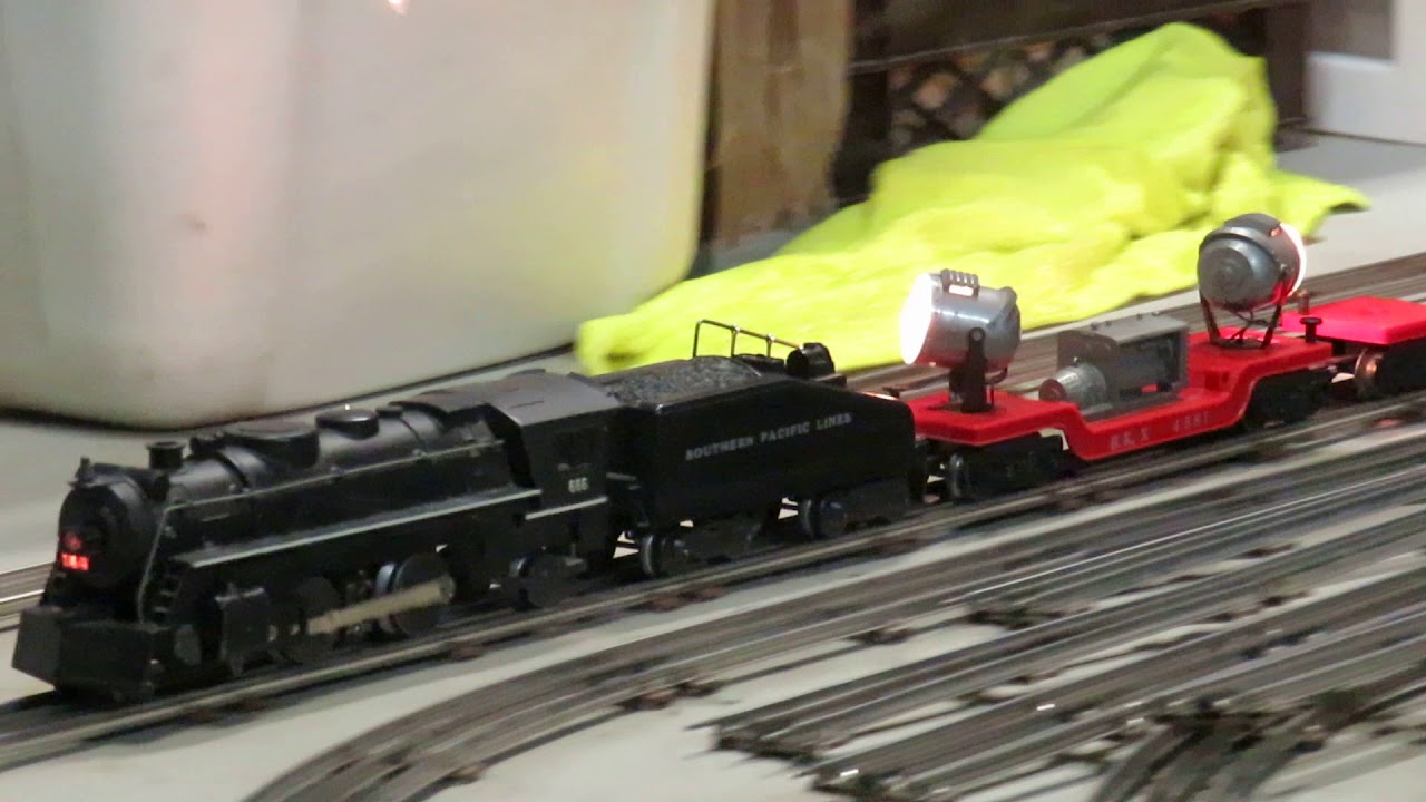 Marx steam chest 666 with custom Sound O Power tender - YouTube