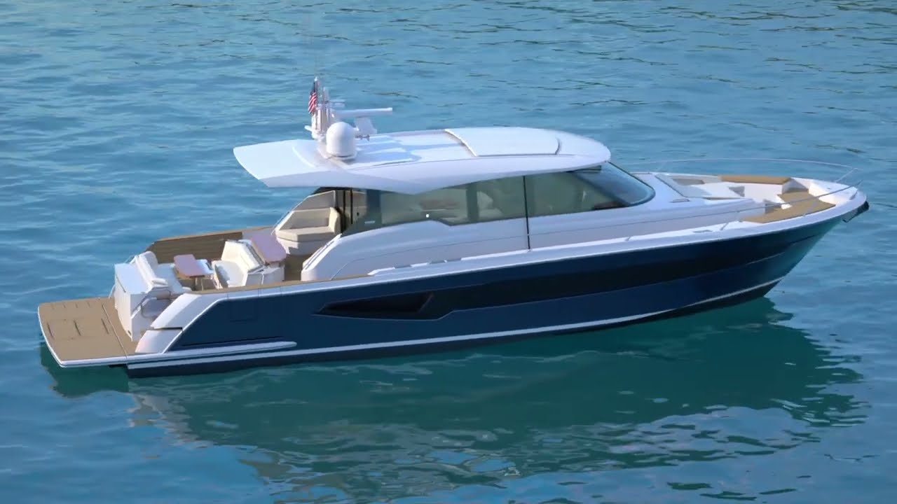 The Tiara Yachts EX 60 - YouTube