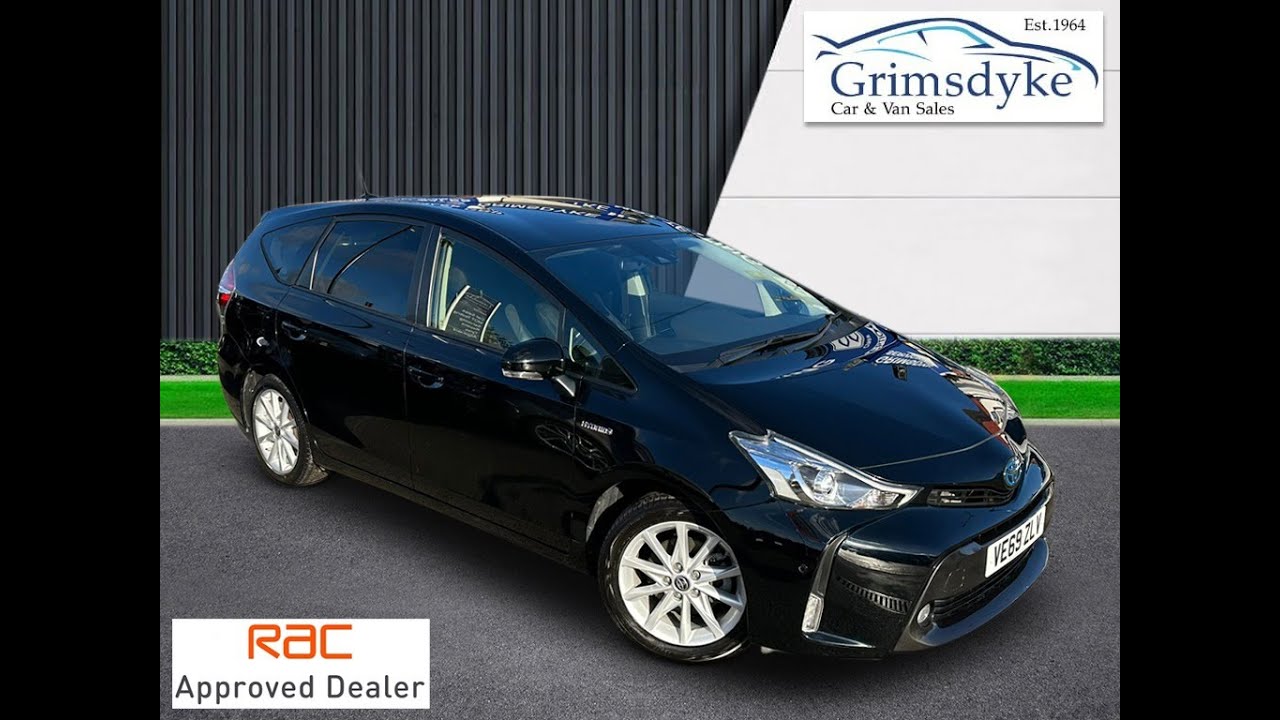 TOYOTA PRIUS PLUS 1.8 EXCEL TSS 5d 98 BHP [7 SEATS] - YouTube